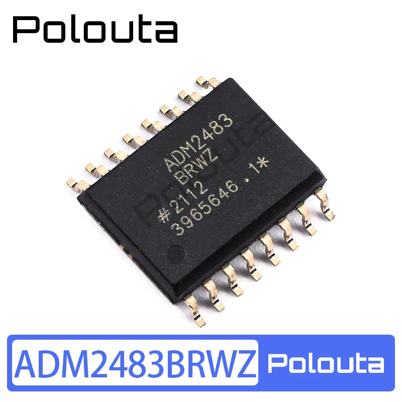 Polouta-ADM2483BRW-ADM2483BRWZ-REEL-ADM2483-SOP16-Transceiver-Chip ...