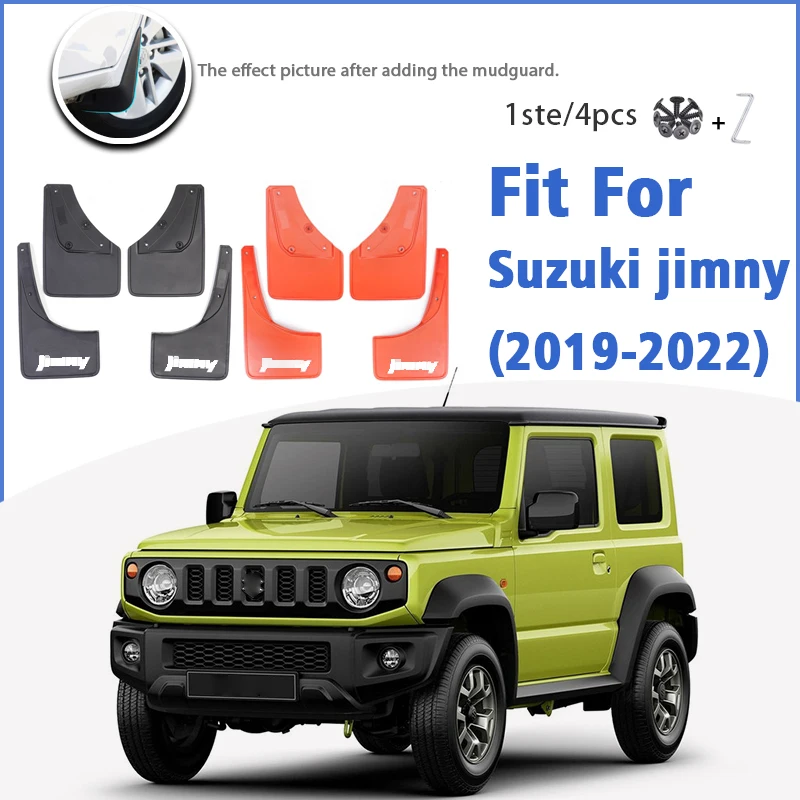 Car-Mudflap-For-Suzuki-Jimny-2019-2020-2021-2022-2023-Front-Rear-4pcs ...