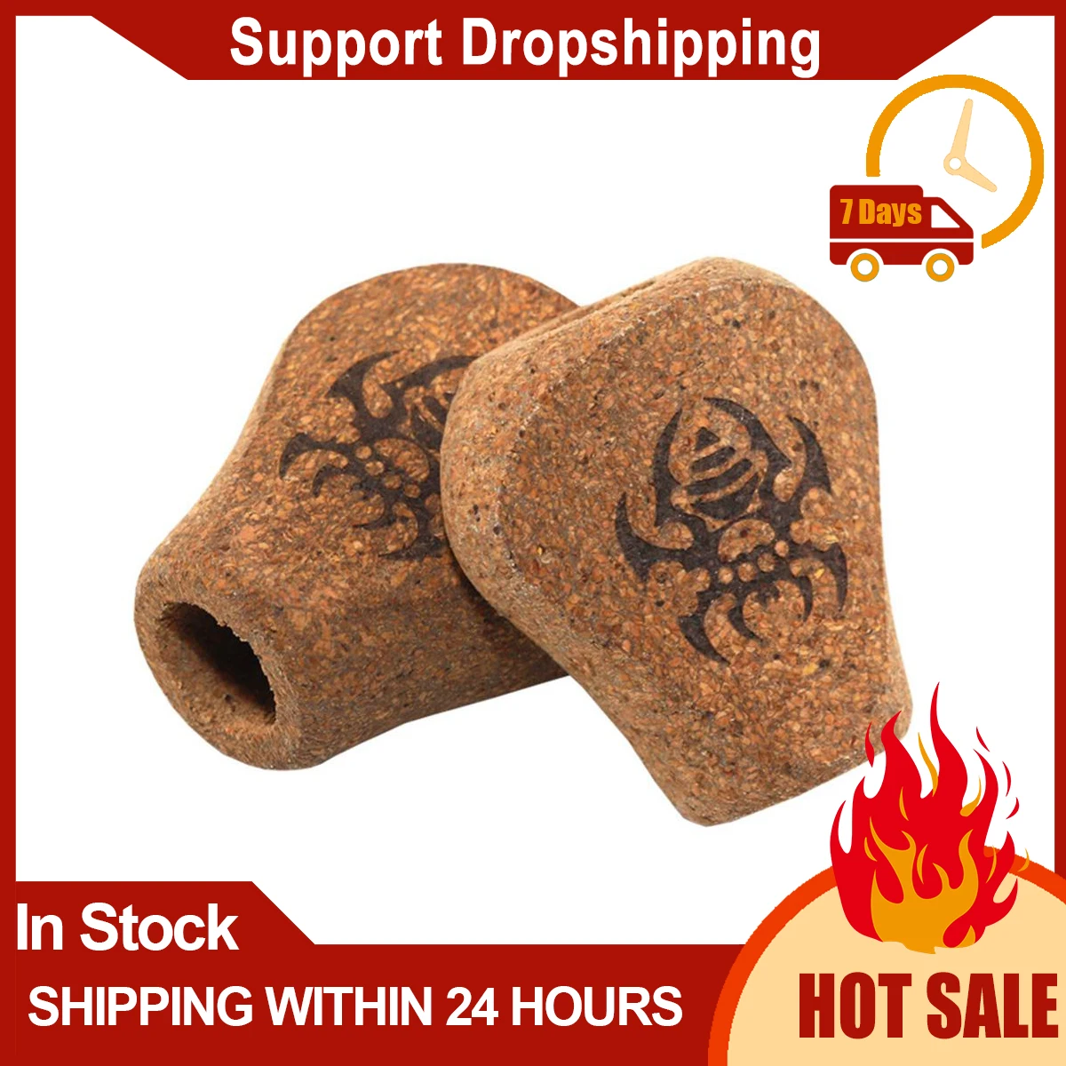 Cork-Tarantula-Grip-Pill-Lightweight-Comfortable-Non-slip-Fishing-Reel ...