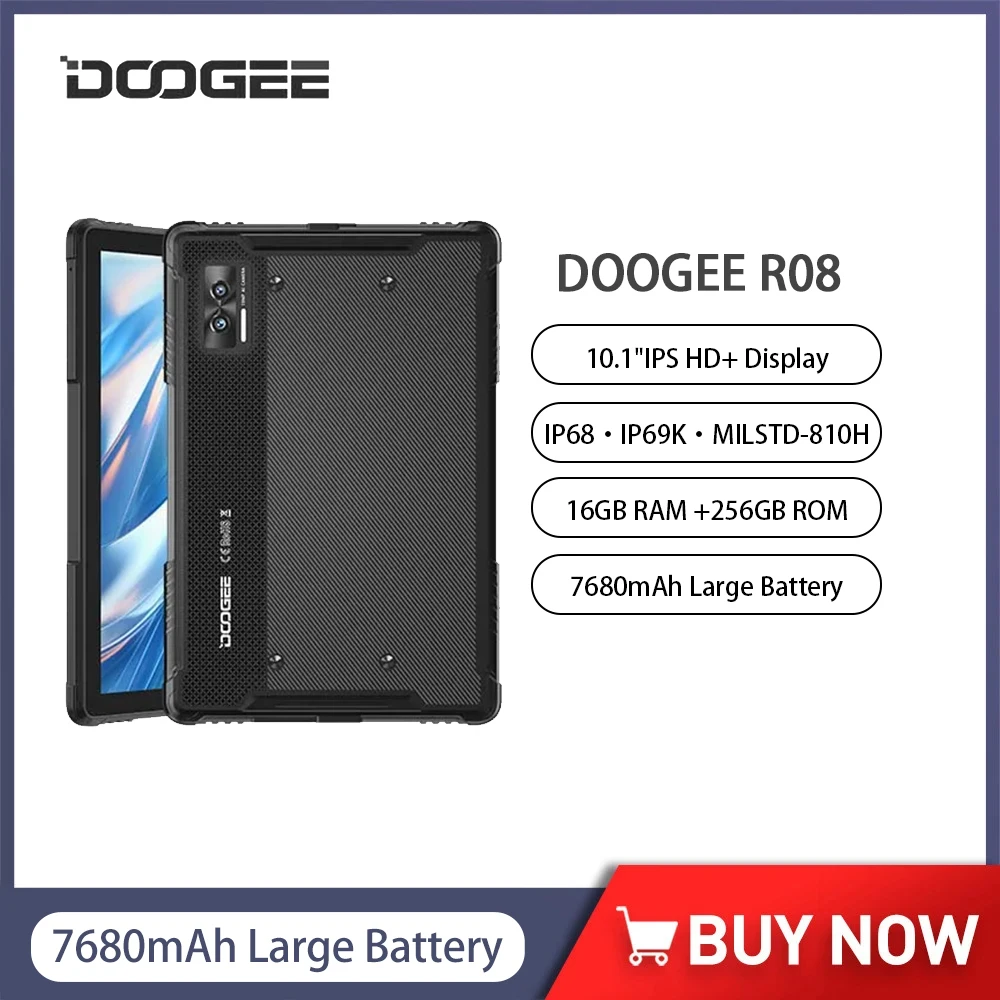 DOOGEE-R08-Rugged-Tablet-10-1Inch-HD-Display-Octa-Core-Pad-16GB-6-10 ...