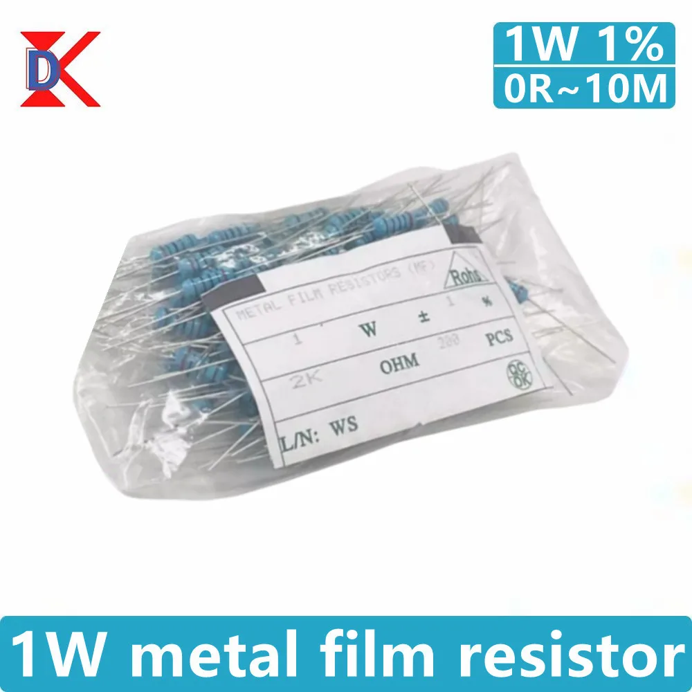 200Pcs-1W-Metal-Film-Resistor-Kit-0-24R-10M-179Types-220Ohm-Resistance ...