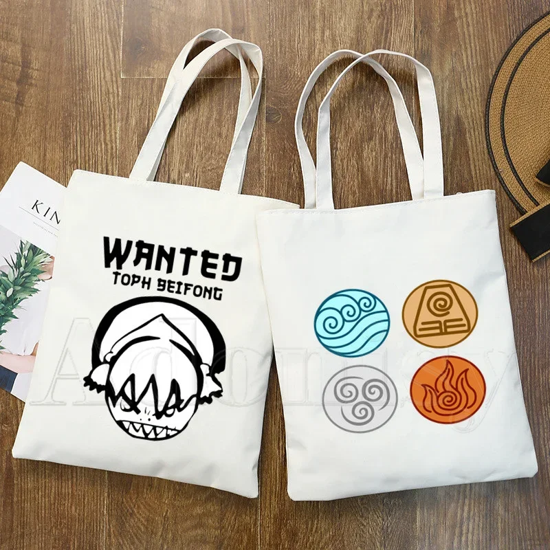Avatar-The-Last-Airbender-Korea-Ulzzang-Shopper-Bag-Print-Canvas-Tote ...