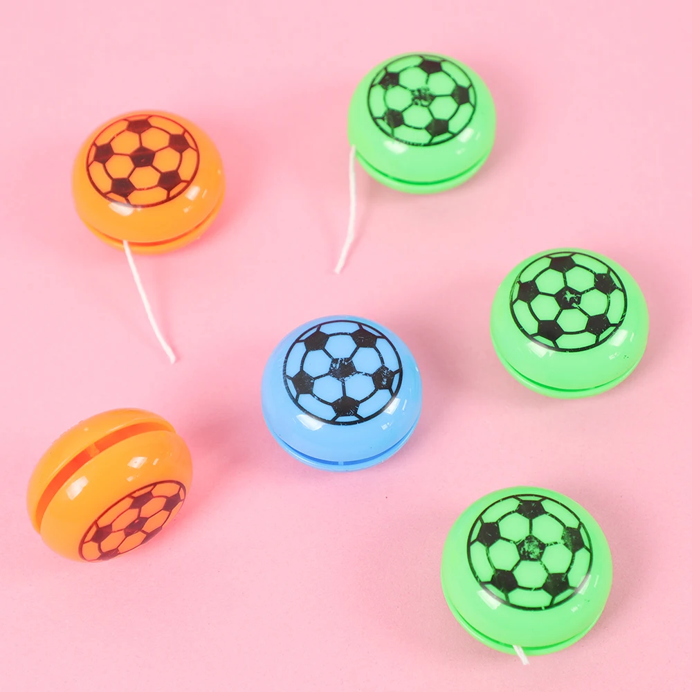 10Pc Plastic 3.8cm Football Yoyo Yo Yo Professional Funny Gadgets ...