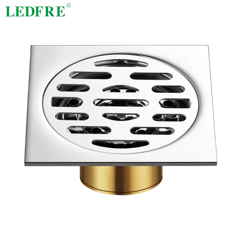 Ledfre 스테인레스 스틸 샤워 바닥 드레인 차고 바닥 샤워 싱크 스토퍼 스트레이너 욕조 드레인 주방 싱크 드레인 사이펀