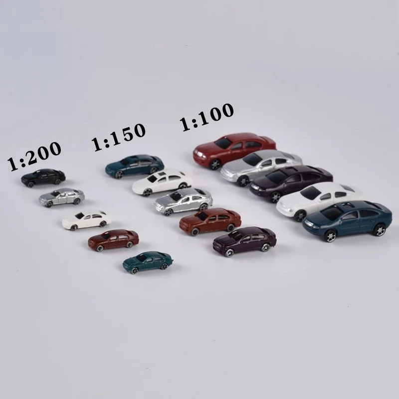 50pcs-1-100-1-150-1-200-scale-Miniature-Engine-Car-Diorama-Building ...