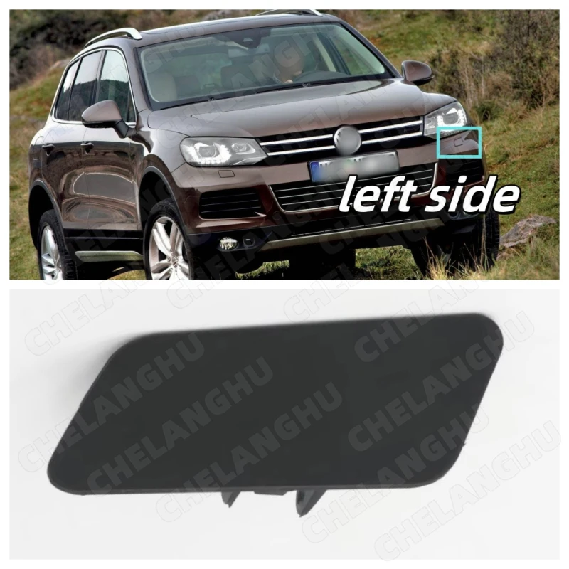 For VW Touareg 2011 2012 2013 2014 Car-styling Front Bumper Headlight ...