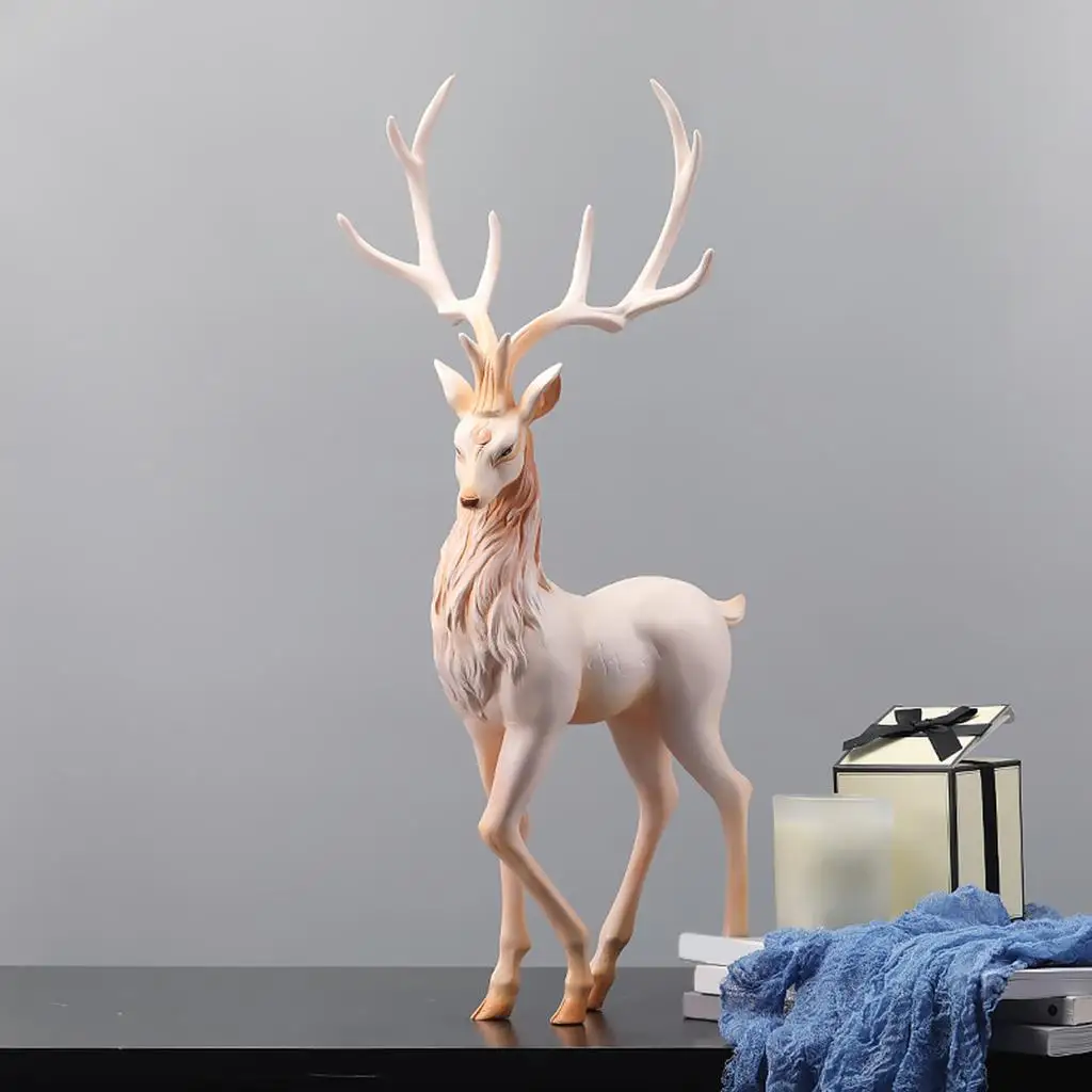 Clay Sculptures Of Deer