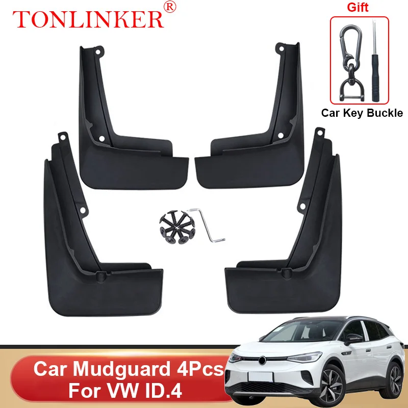 Tonlinker Car Mudguard For Volkswagen Vw Id.4 Id4 2020 2021- Present ...