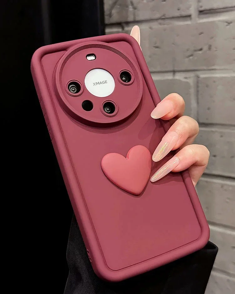 Luxury Cute Soft Love Heart Phone Case Cover for Honor Series - Unisex ...