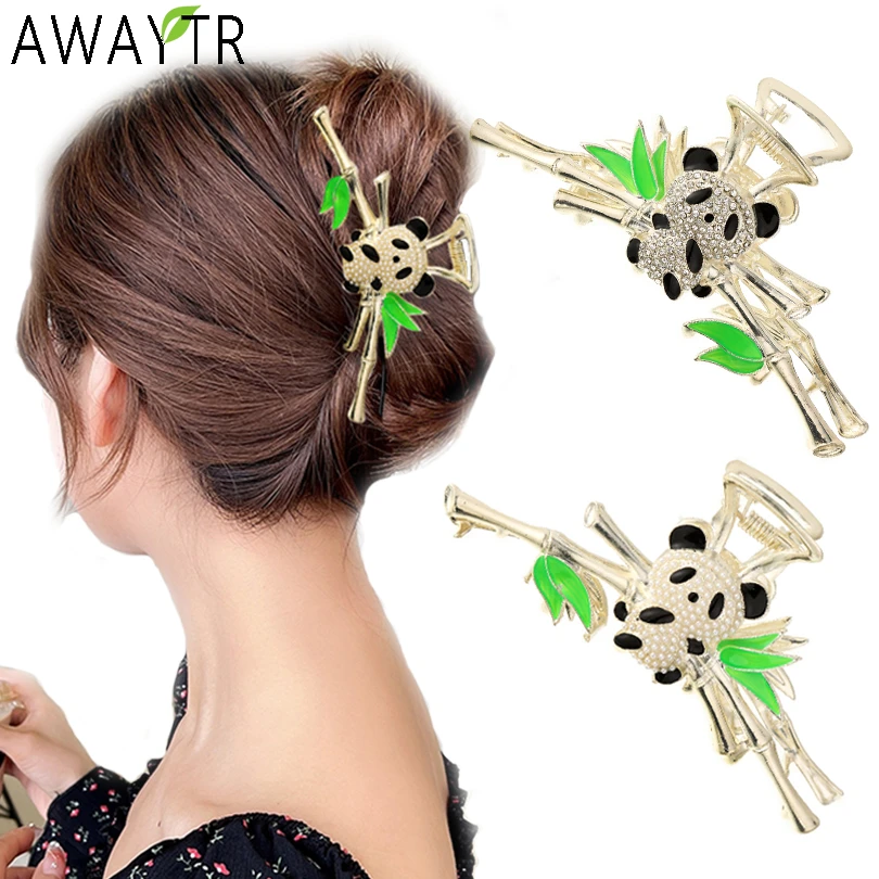 Bamboo Hair Accessories | Panda Hair Accessories | Metal Hair ...