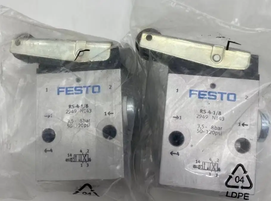 FESTO RS-3-1/8 2272 RS-4-1/8 2949 R-3-1/4-B 8985 R-5-1/4-B 8996 R-3-M5 3629