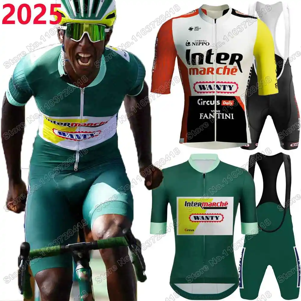 2025 Wanty Cycling Jersey Set Green France Tour Cycling Clothing ...