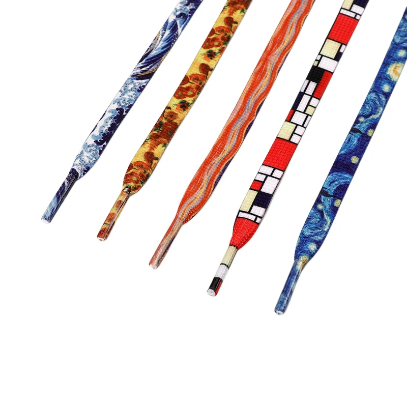 Lacets Lumineux Plats Colorés en Toile, Cordes de Chaussures, Baskets à ...