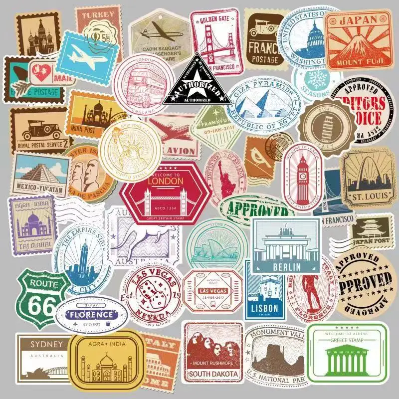 50pcs-Travel-Sticker-Kids-Diy-Laptop-Stickers-for-Water-Bottles ...