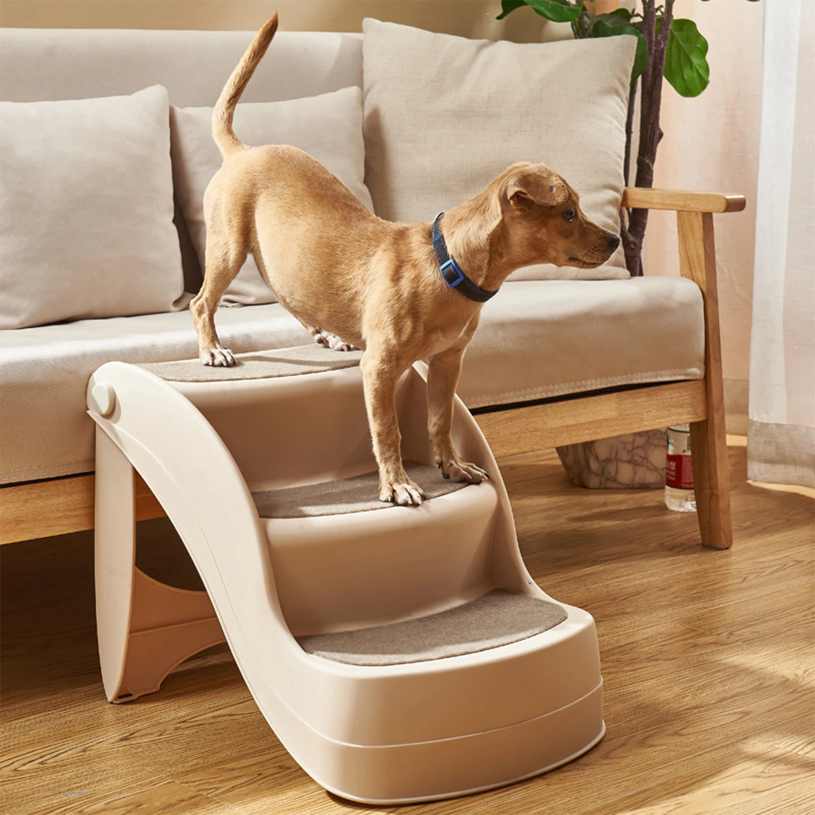 Non-slip-Foldable-Cat-Pet-Steps-Pet-Stairs-Safe-at-Home-or-Travel ...