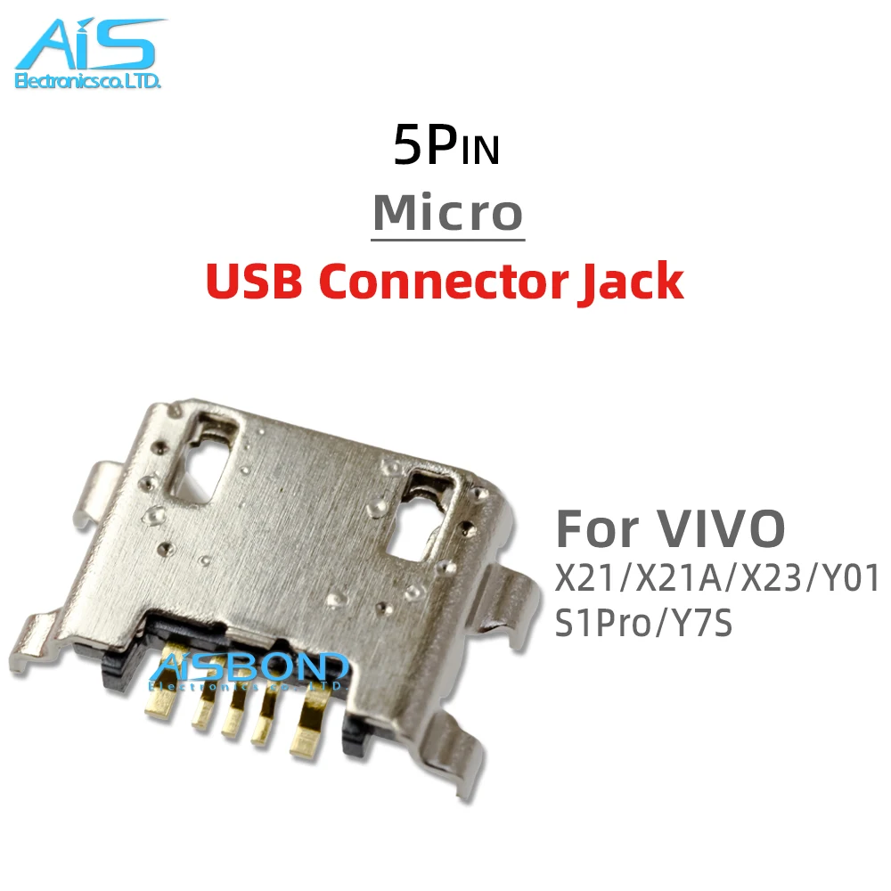 20Pcs/Lot USB Charging Port Jack socket charger Connector dock For VIVO ...