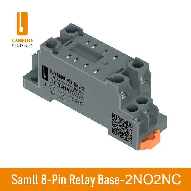 WINDOO piccolo relè elettromagnetico intermedio F18 HH54 MY AC DC 12 24 220V grande 8 piedi ...