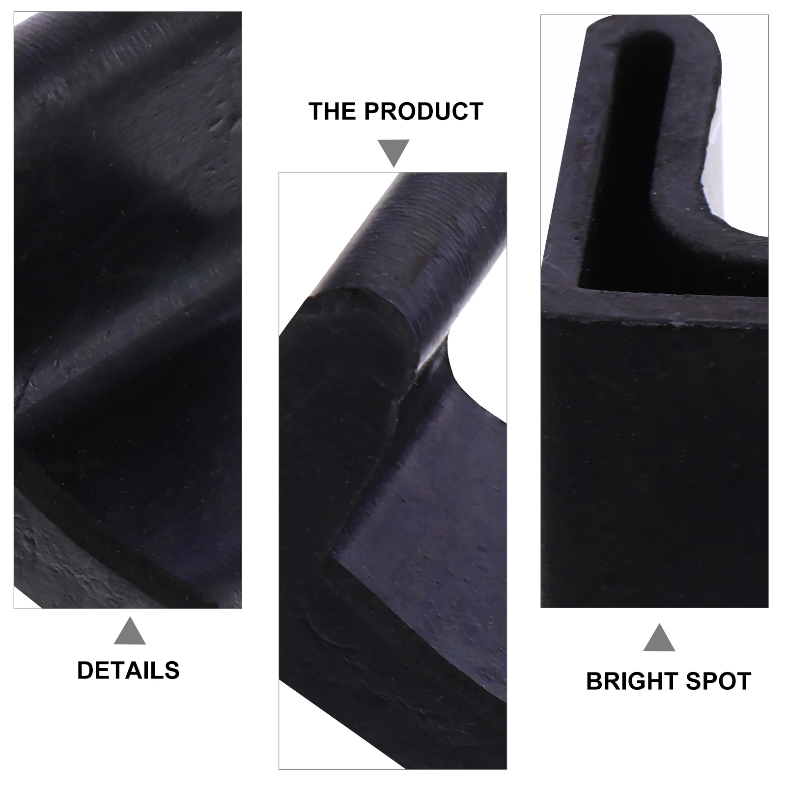 30pcs L-Shaped Rubber Angle Bed Frame Covers Floor Protectors Anti-Slip ...