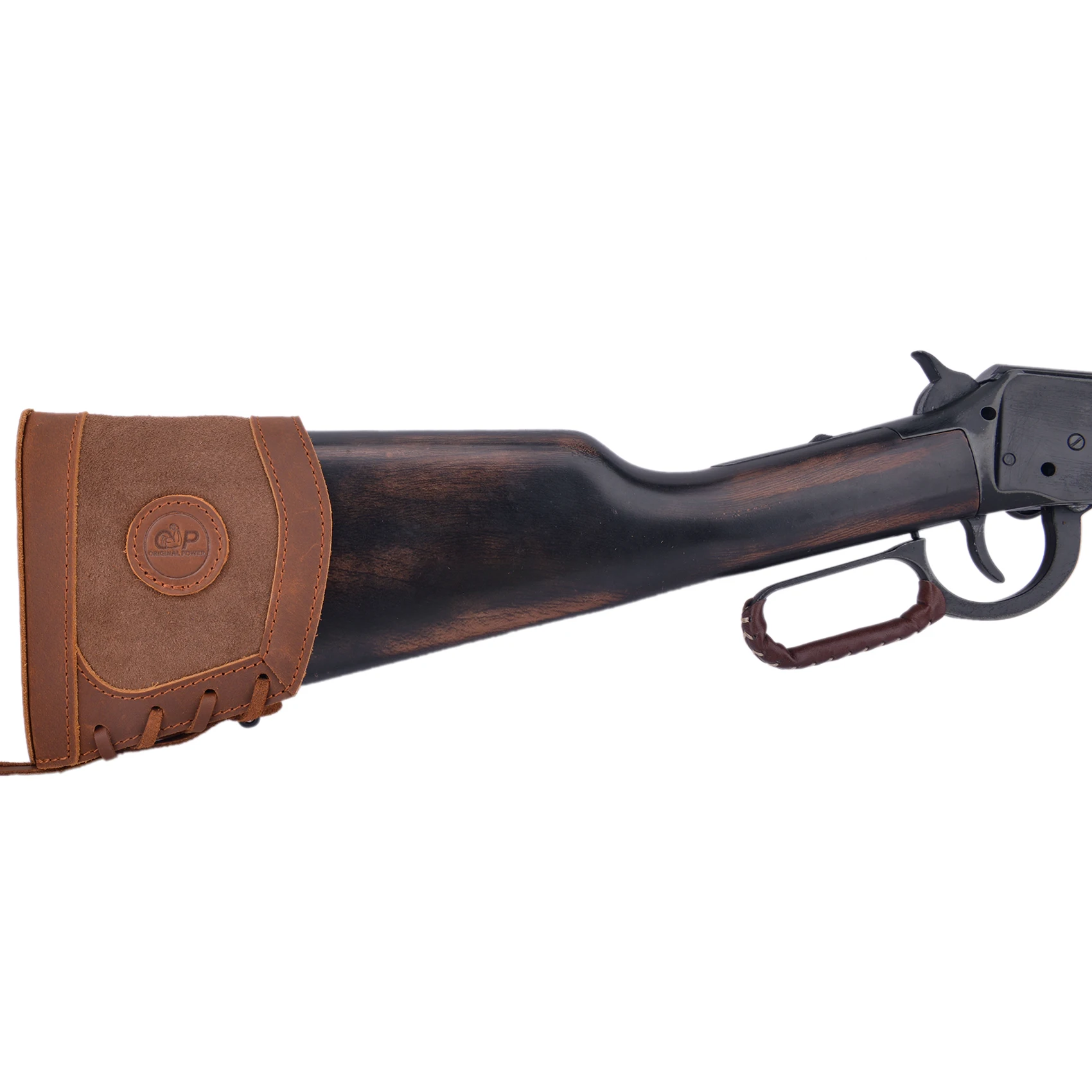 OP-Suede-Leather-Rifle-Butt-Stock-Sleeve-Shooting-Gun-Recoil-Pad ...