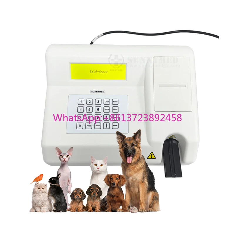 SY-B015V Animal Inspection Equipment Portable Veterinary Automatic Vet ...