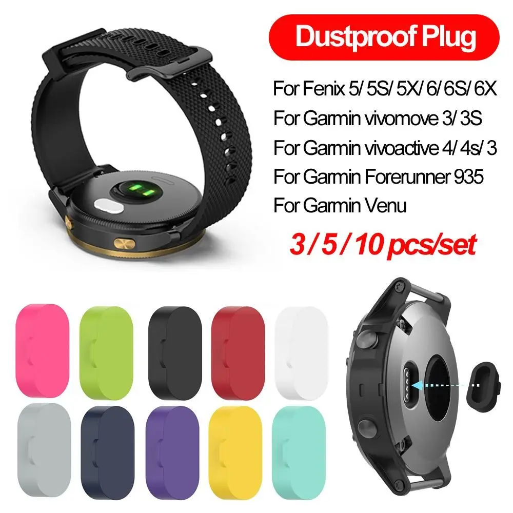 Soft-Watch-Sensor-Plug-Anti-Dust-Dustproof-Cover-Cap-for-Garmin ...