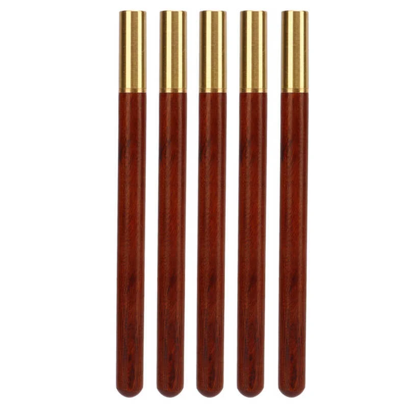 5pcs Brass+wood Marking Knife Scribing Etching Scriber Engraving Pen ...