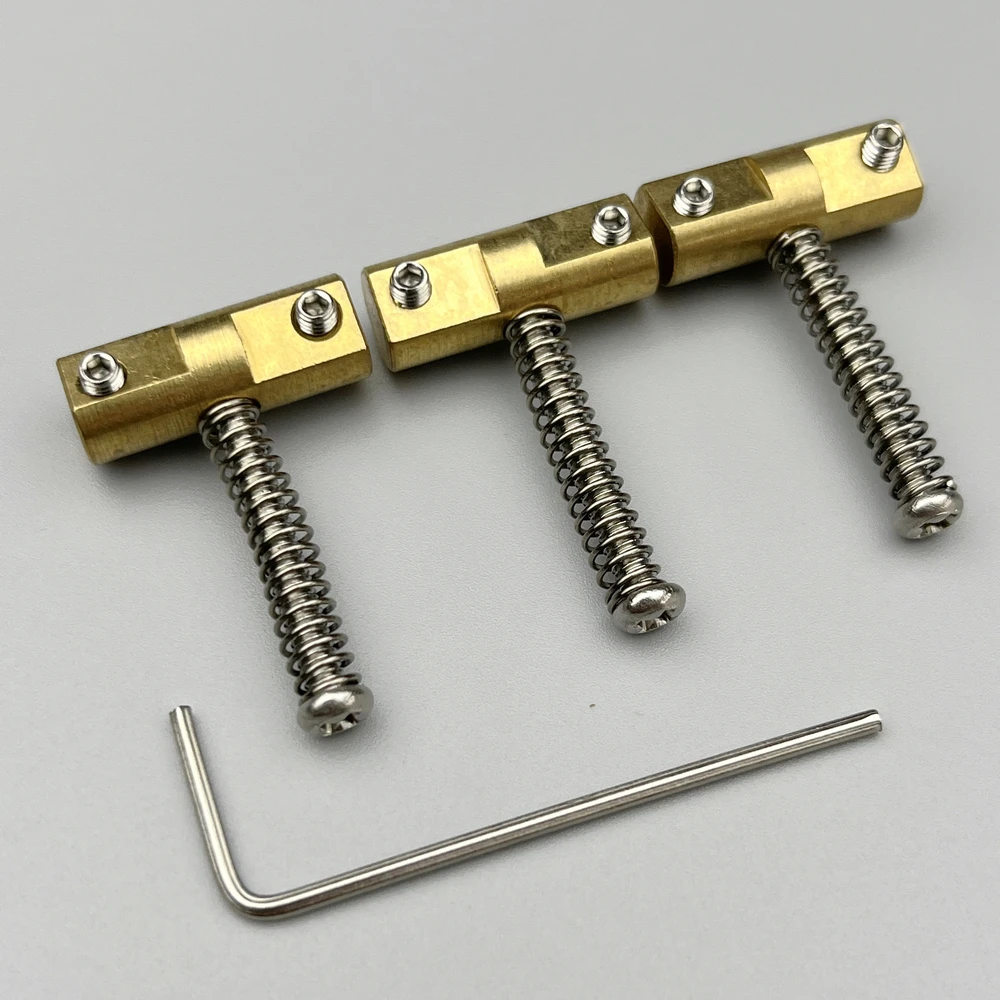 Wilkinson Bridge Wilkinson Brass Guitar Bridge Compensated Saddles For ...