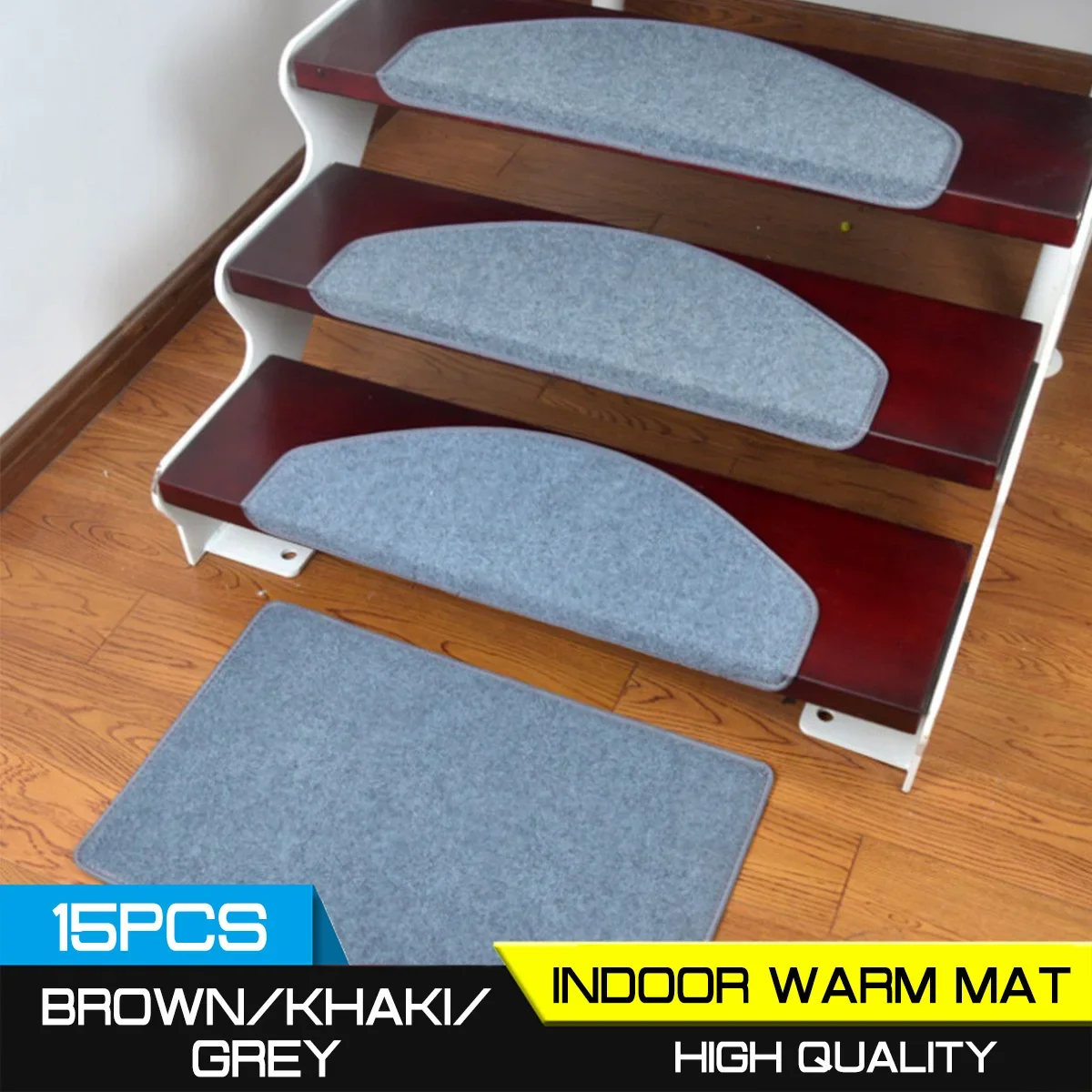 15PCS-55x21-Stair-Tread-Carpet-Mats-Self-Adhesive-Stair-Mat-Stair-Mat ...