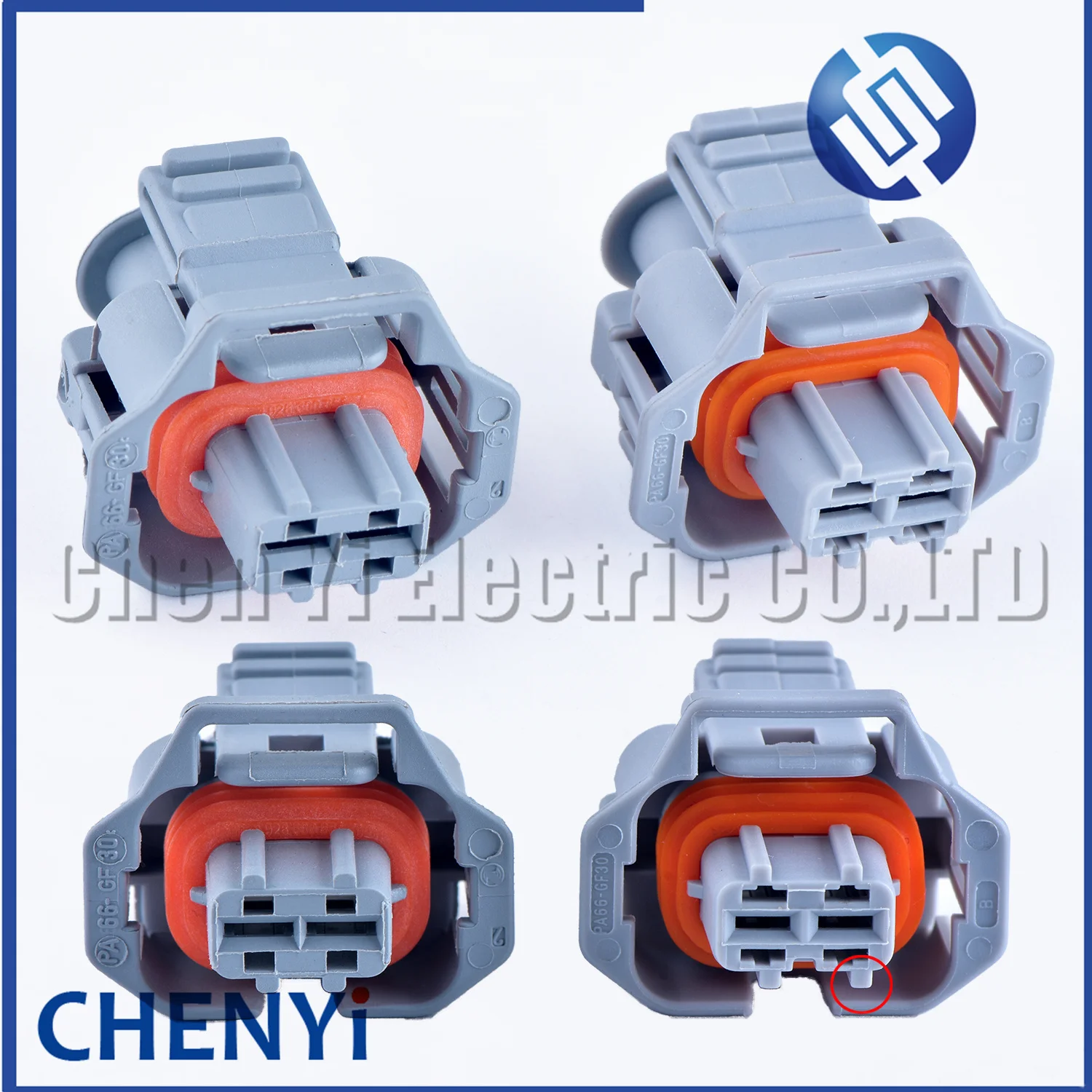 2-Pin-Automobile-Throttle-thermostat-Connector-Fuel-Spray-Nozzle-Socket ...