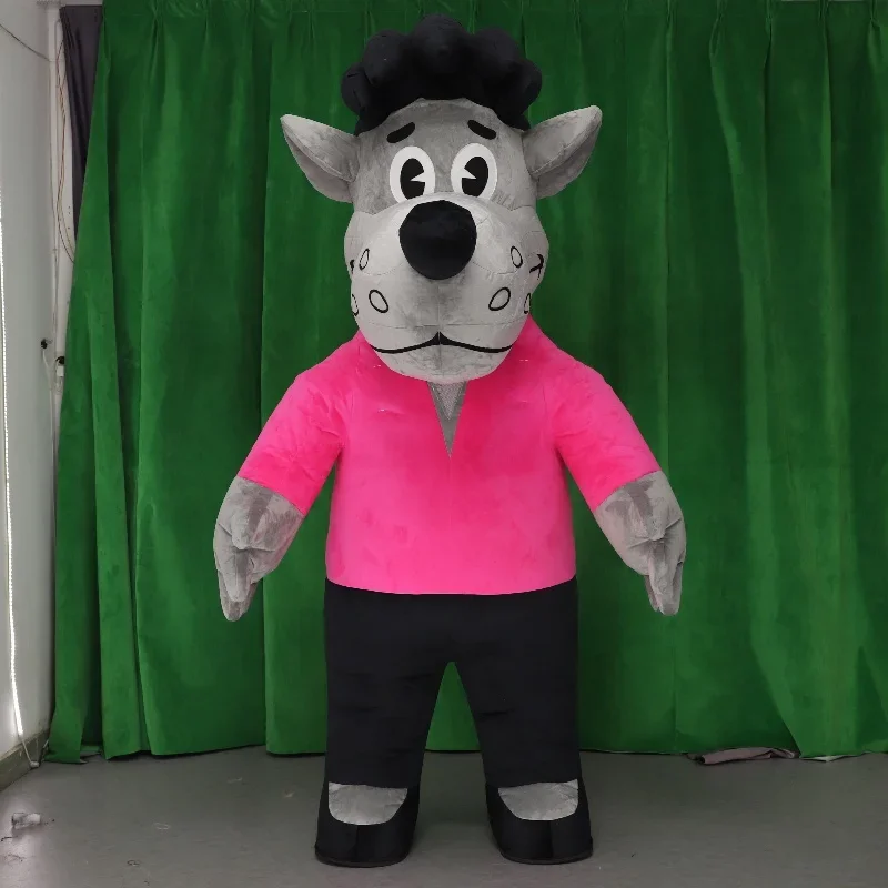 Large-Cartoon-Big-Gray-Wolf-Inflatable-Suit-Halloween-Party-Carnival ...