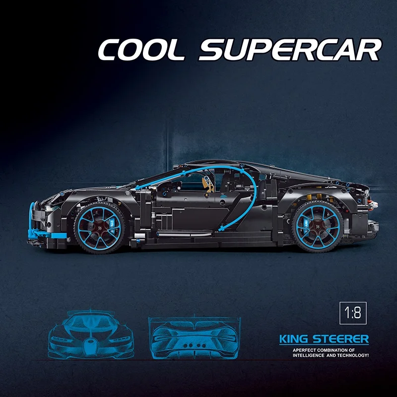 Super-Sport-Racing-Car-Model-Bricks-Set-Compatible-With-42083-20086 ...