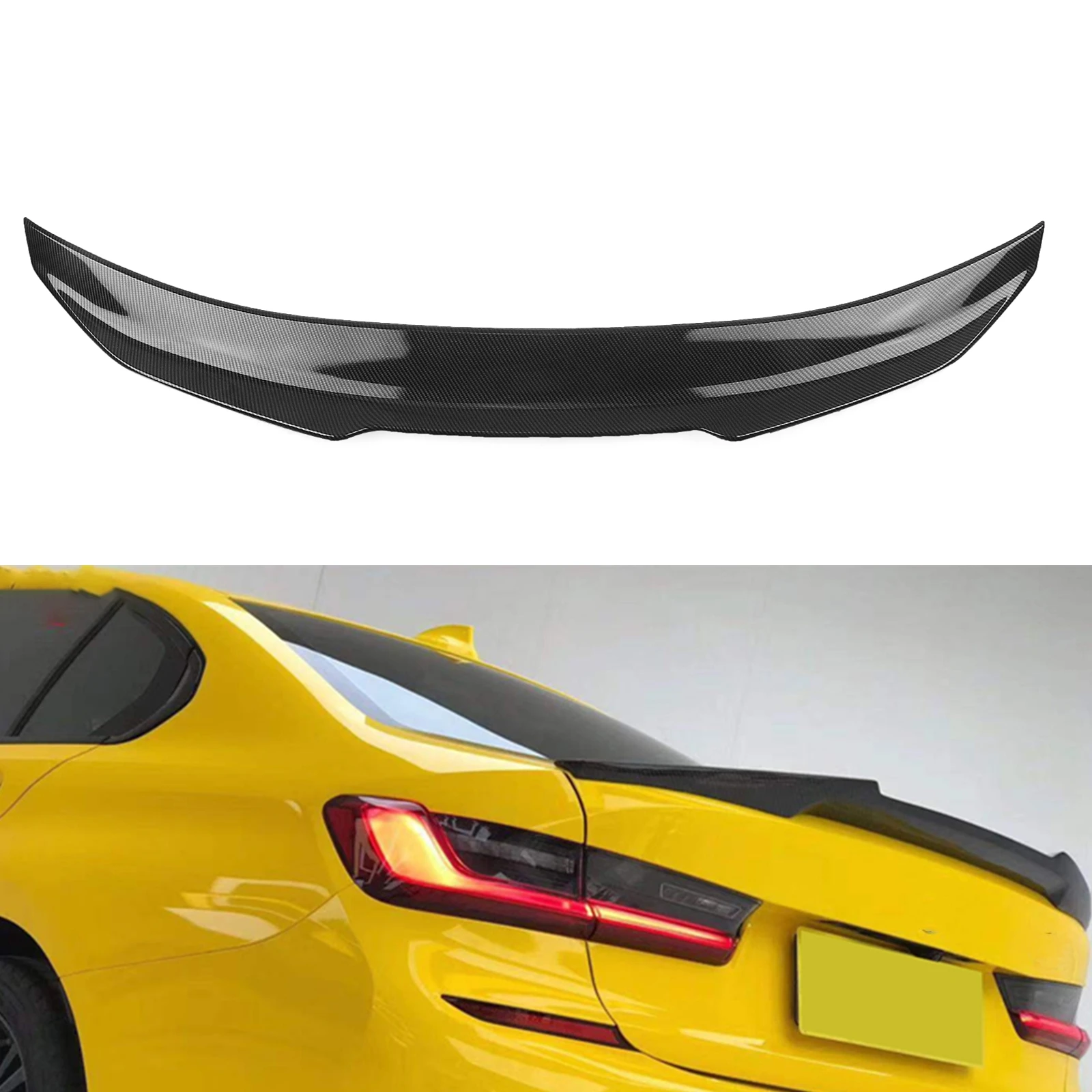 For-BMW-3-Series-G20-330i-G80-M3-2019-2024-M340i-PSM-Rear-Spoiler-Wing ...