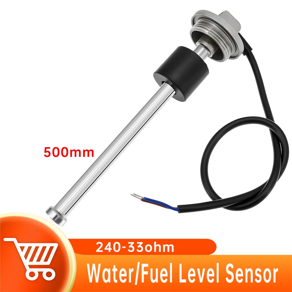 500mm-Water-Fuel-Level-Sensor-240-33ohm-Sensor-Oil-Liquid-Tank-Fuel ...