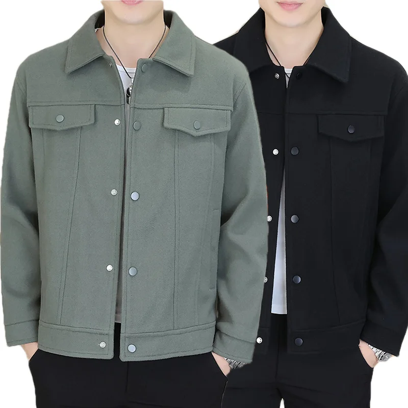 Men-s-Clothing-Solid-Color-Lapel-Jackets-Man-Breathable-Thin-Male-Coat ...
