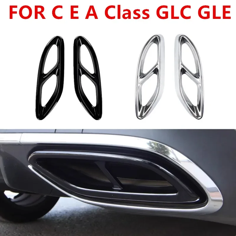 Car Tail Throat Liner Pipe Exhaust System Cover Metal tailpipe cover ...