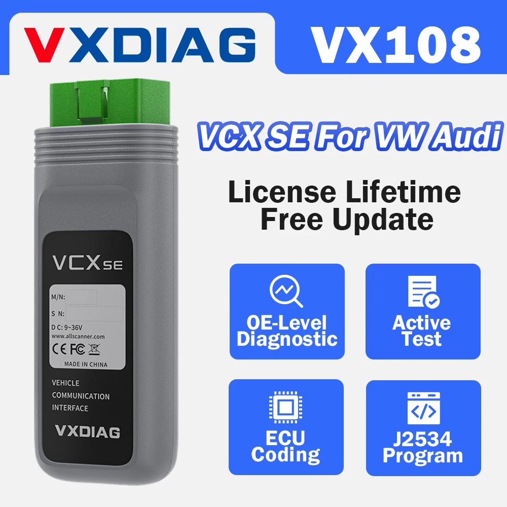 VXDIAG-VCX-SE-For-VW-DOIP-OBD2-Diagnosis-Scanner-WIFI-Car-Mechanical ...