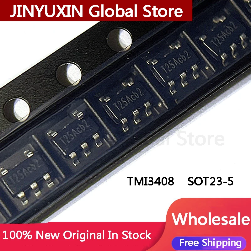 50Pcs-New-Original-TMI3408-SMD-SOT23-5-Printed-T25A-DC-DC-Power ...