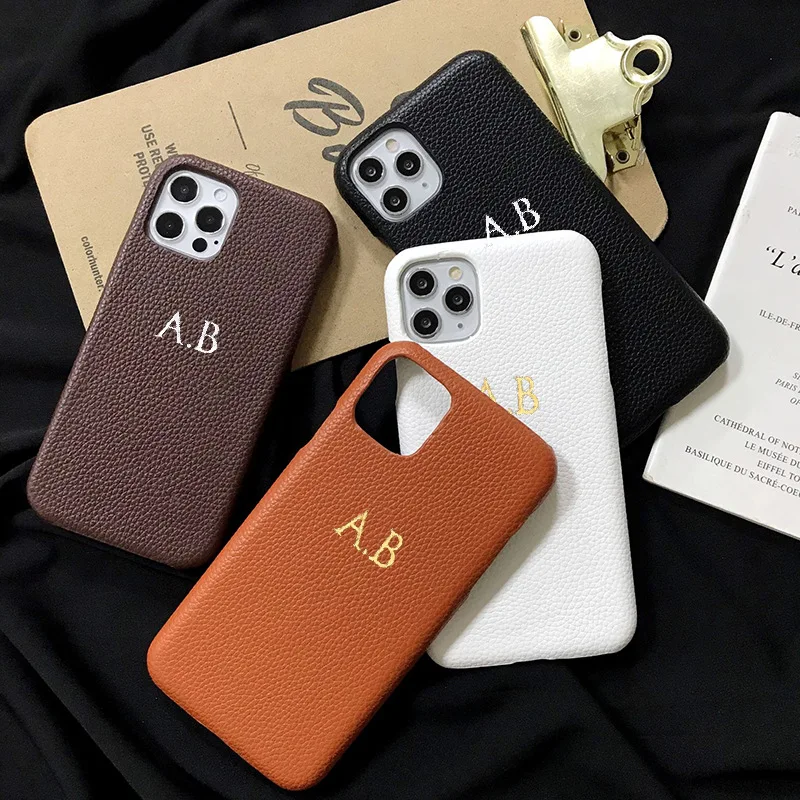 Suitable-for-iPhone-15-Personalized-Hot-Stamping-Letter-Phone-Case ...