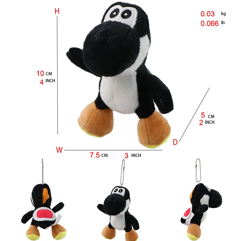10-33cm Super Mario Bros Yoshi Plush Toys Doll Yoshi Dragon Plush Soft ...