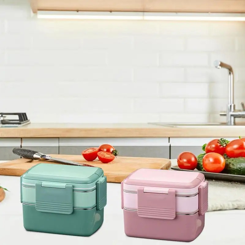 Food-Box-Stainless-Steel-Portable-Food-Storage-Container-Reuseable ...