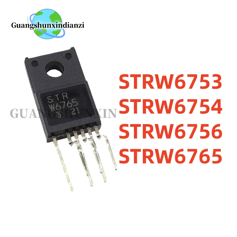 5PCS 100% NEW STRW6754 W6754 STRW6753 W6753 STR-W6756 W6756 STRW6756 ...