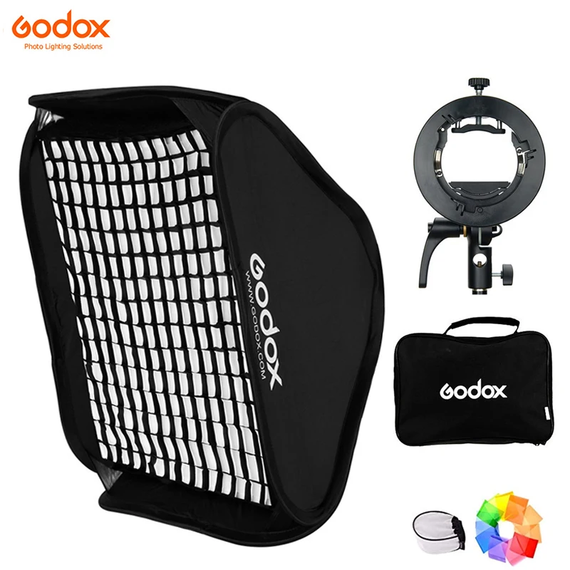Godox-60x60cm-Foldable-Universal-Softbox-with-Honeycomb-Grid-S2 ...
