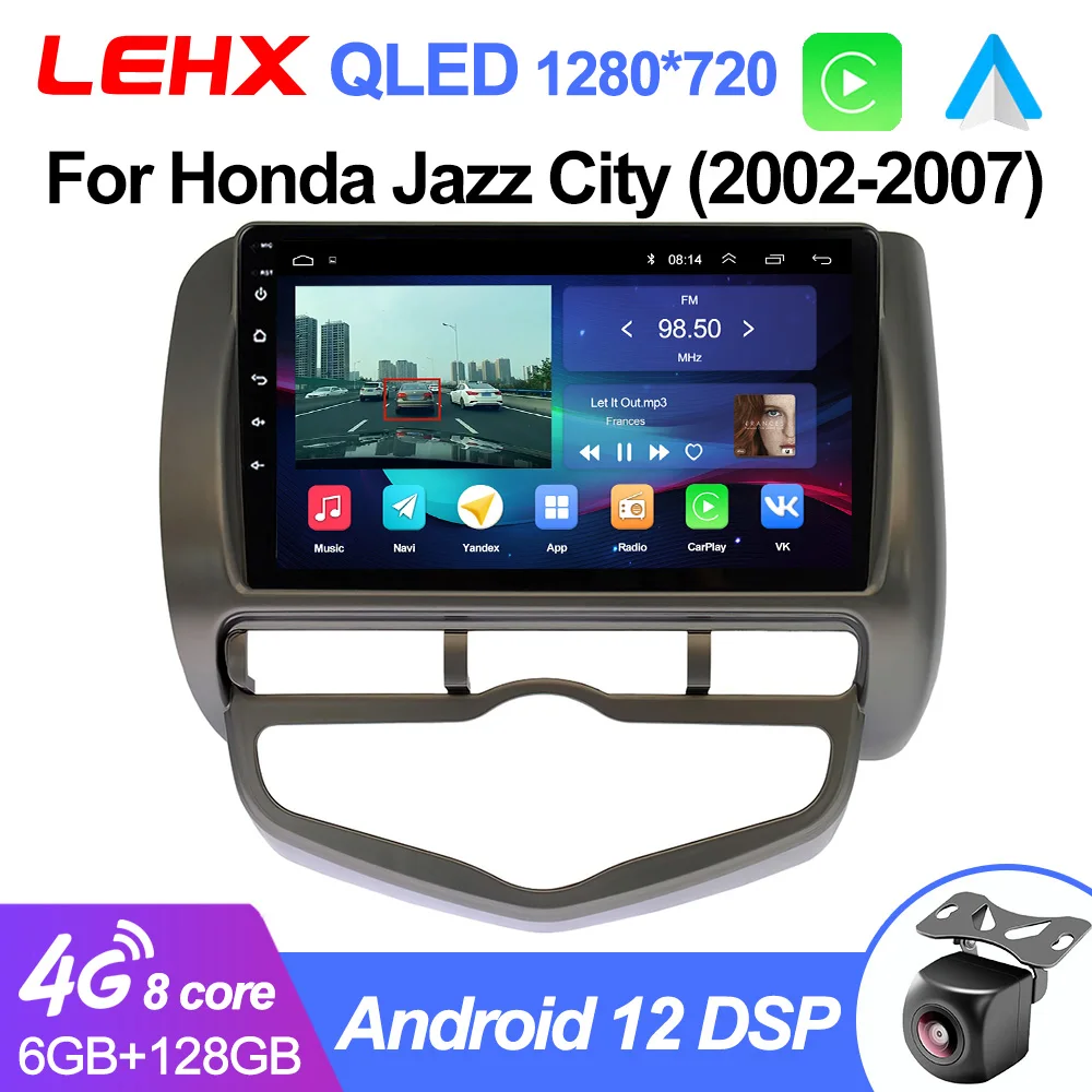 LEHX-L6-Pro-QLED-4G-2-Din-Android-12-auto-Car-Radio-Multimedia-For ...