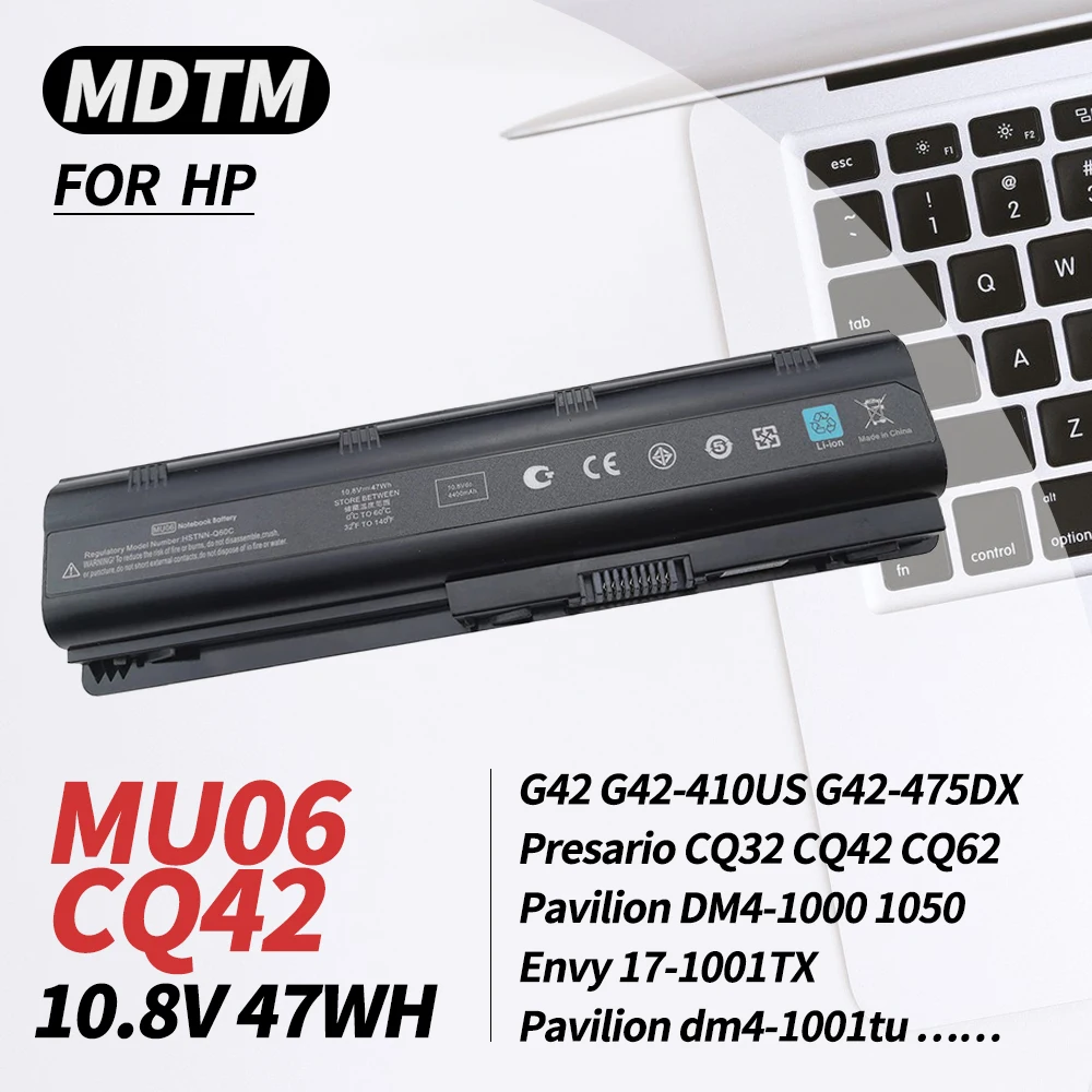 593553-001-593554-001-MU06-MU09-Laptop-Battery-for-HP-Pavilion-DM4-G4 ...
