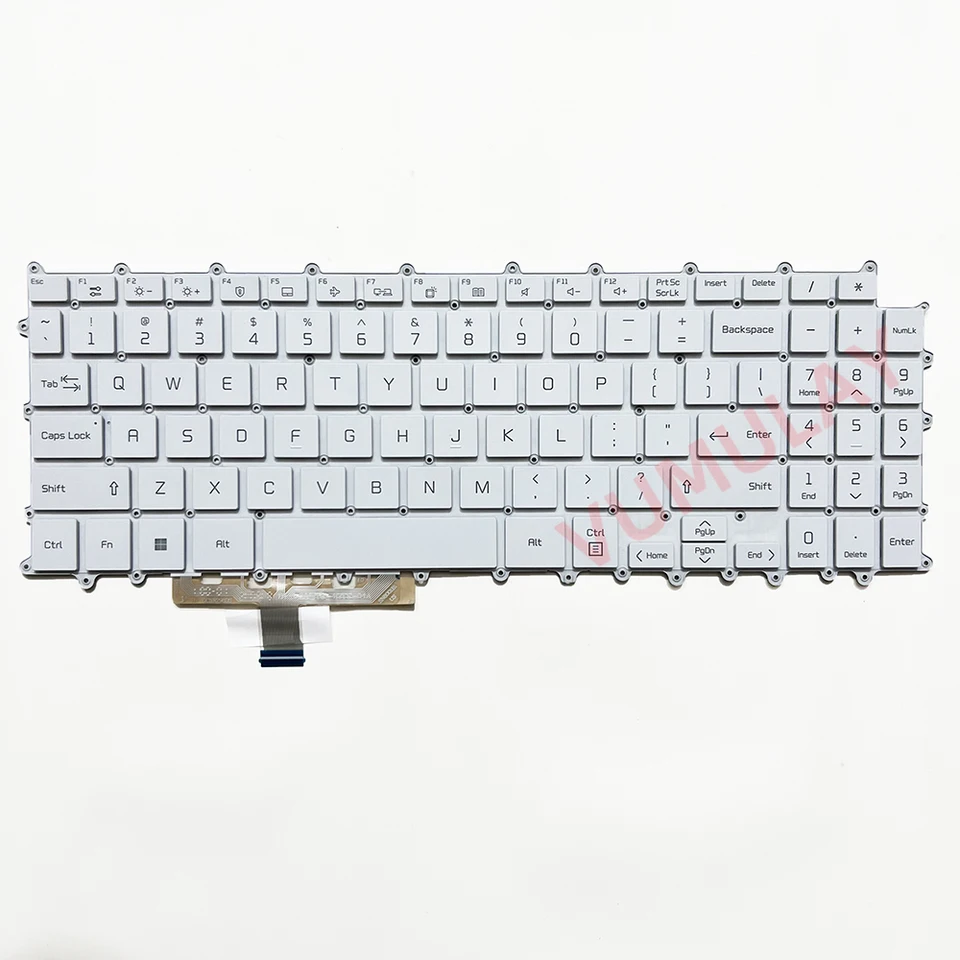 Backlit Keyboard For LG 17Z90P Series Laptop Backlit PO Keyboard For LG ...