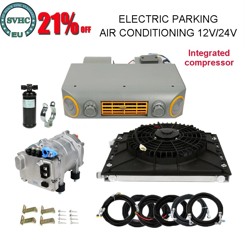 Universal-Automotive-Auto-Electric-Air-Conditioning-Compressor-12V-24V ...