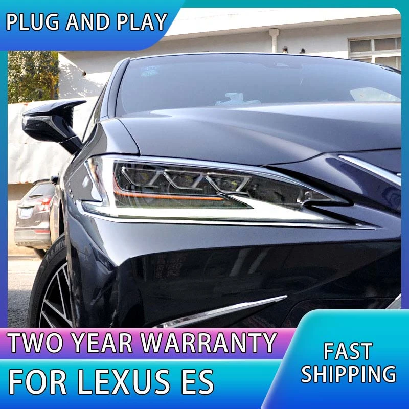 Head Lamps For Lexus ES Es200 Es350 Es260 Es300h 2018 2021 Headlights ...