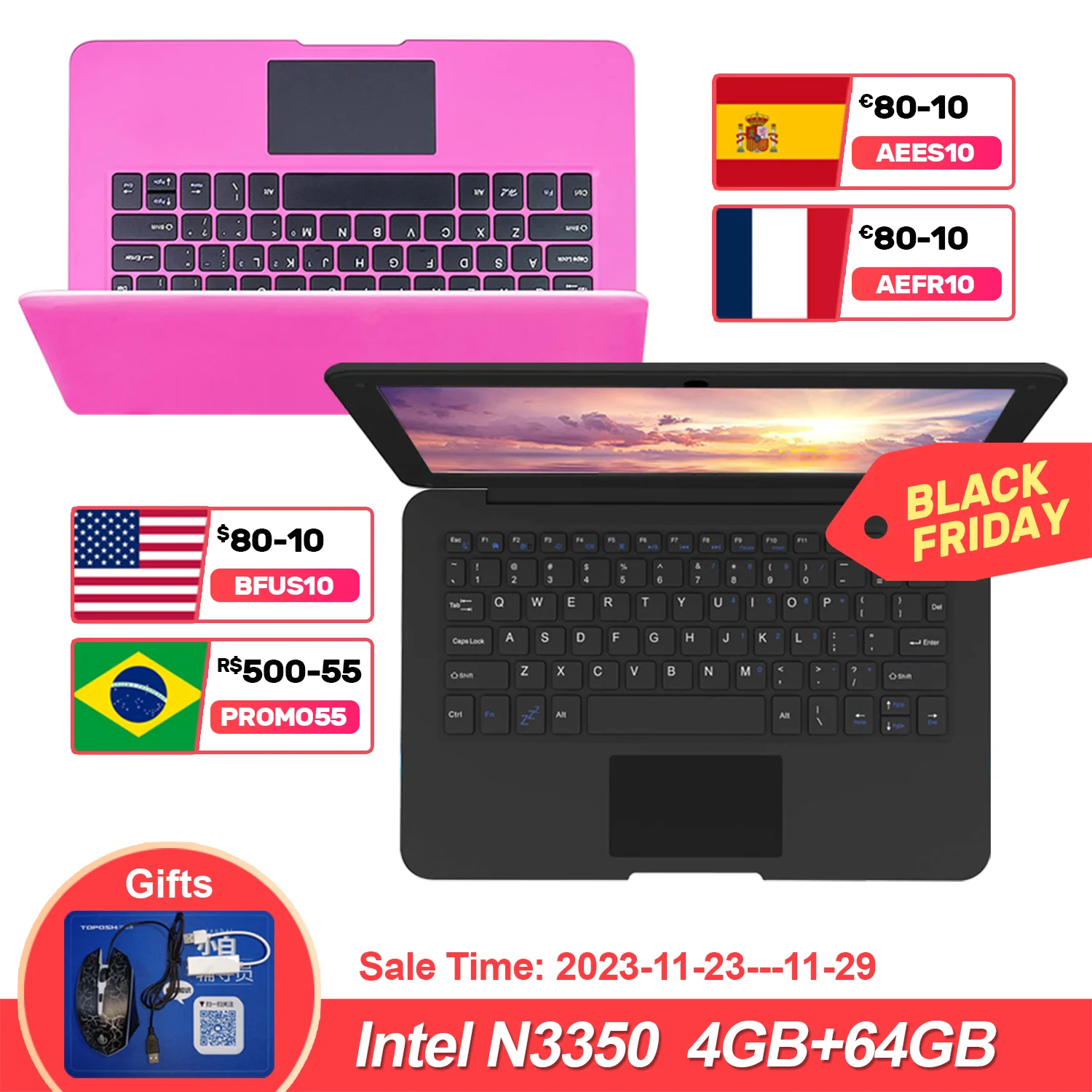 Laptop-10-1-Inch-Intel-N3350-Windows-10-Notebook-Computer-Full-HD ...