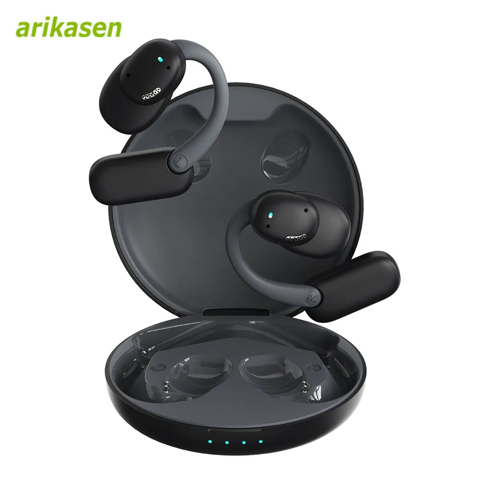 Wireless-Bluetooth-Earphones-Open-Ear-Headphones-with-ENC-Call-Noise ...