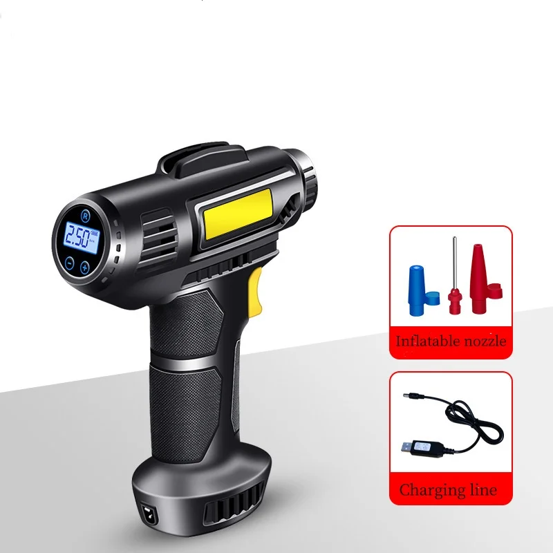 Carsun-Electric-Portable-Air-Pump-Wireless-Tyre-Inflator-12V-150PSI-Air ...